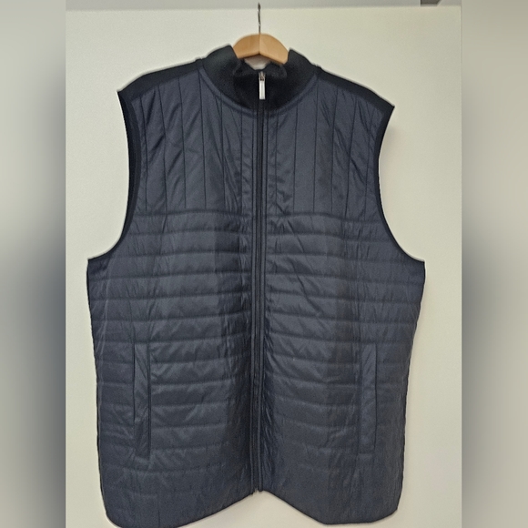 Perry Ellis | Other | Perry Ellis Mens Onion Quilted Full Zip Vest ...